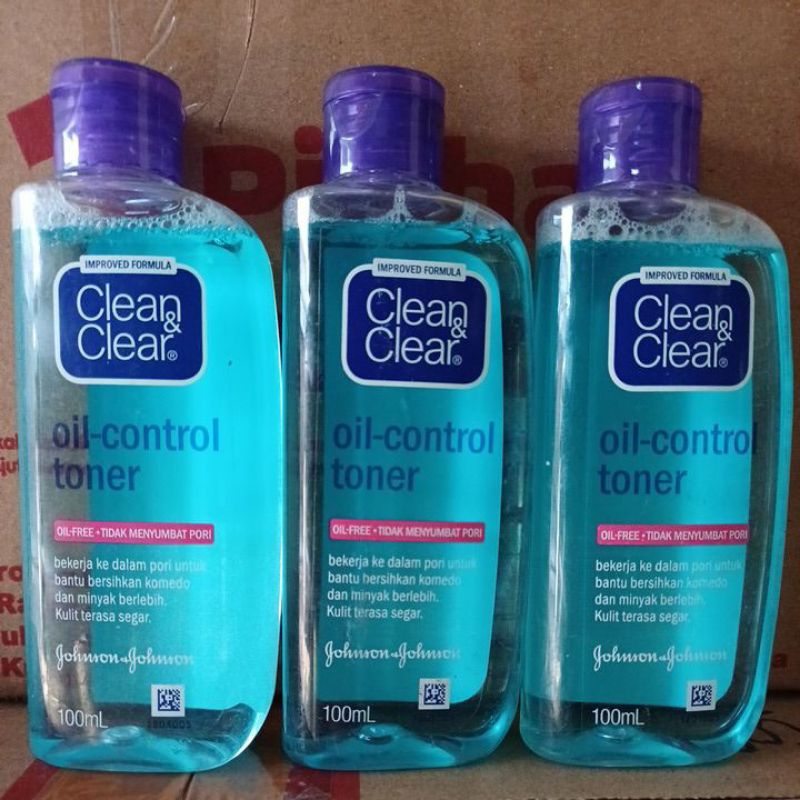 Jual Clean & Clear Oil Control Toner oil Free 100 ML | Shopee Indonesia