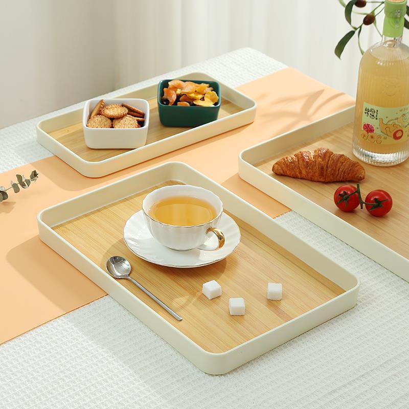 Jual Rectangle Tray Jati Belanda Rectangle Tray Tatakan Aesthetic ...