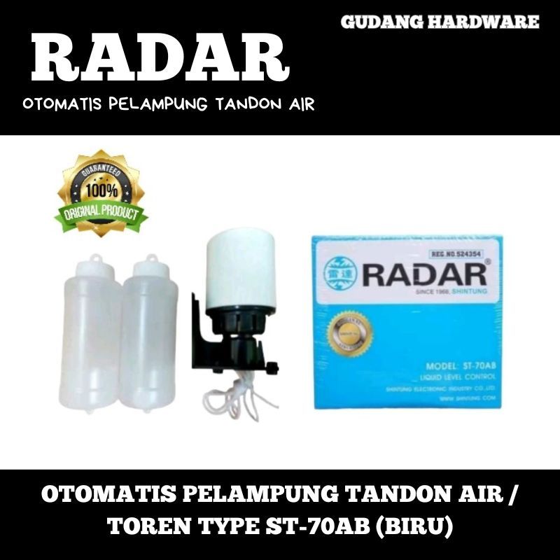 Jual radar otomatis pelampung tandon air / toren ( 100% original ) biru ...