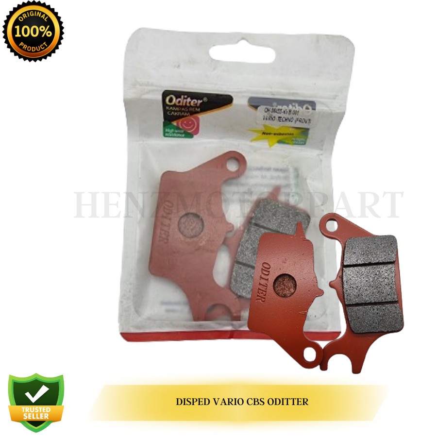 Jual DISPED DISPAD KAMPAS REM DEPAN VARIO CBS DEPAN ODITER | Shopee ...