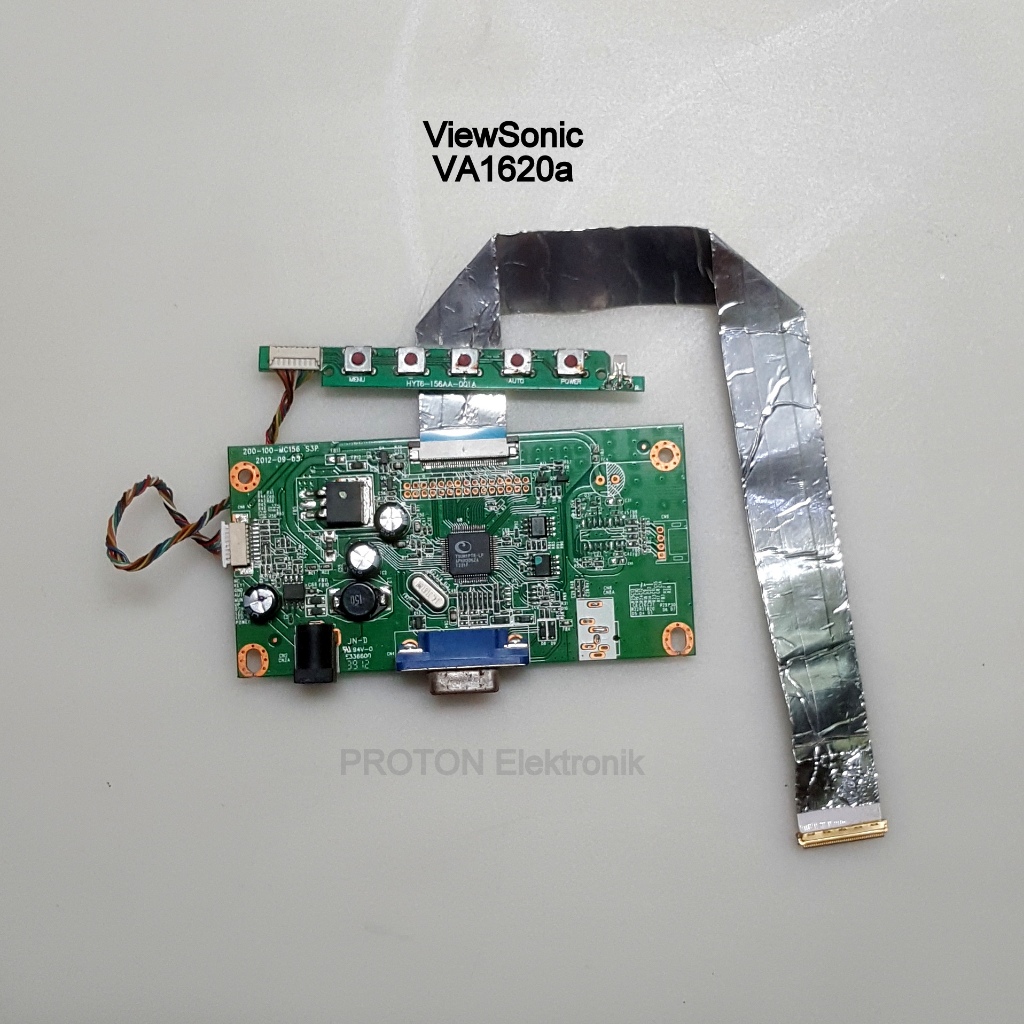 Jual Mesin Monitor ViewSonic VA1620a-LED Mainboard + PSU + LVDS 1 set ...