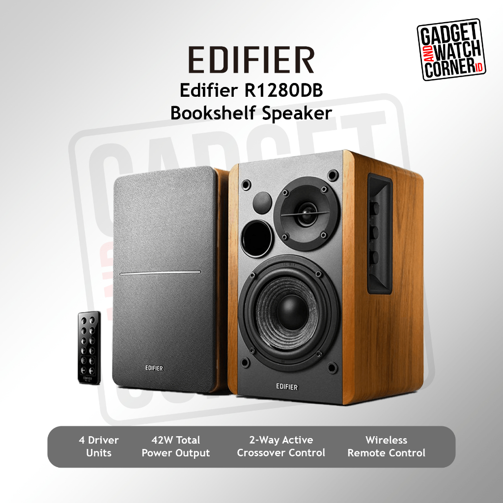 Jual Edifier R1280DB Active 2.0 Bluetooth Bookshelf Speaker Set R1280 ...