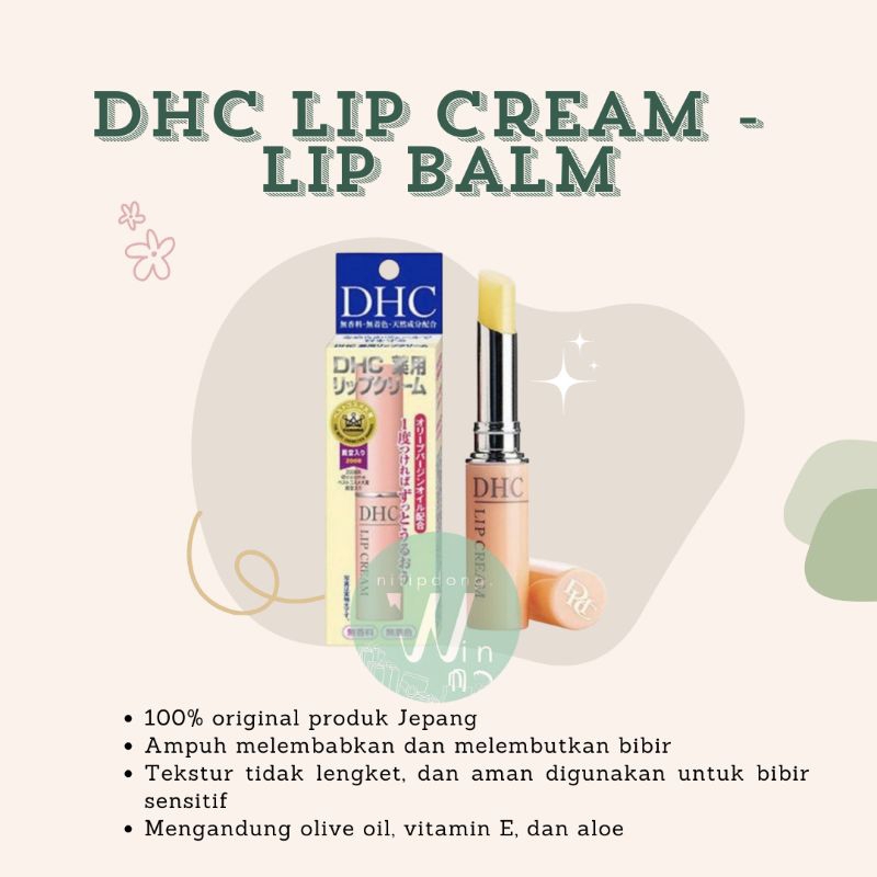 Jual DHC Lip Cream - Lip Balm | Shopee Indonesia