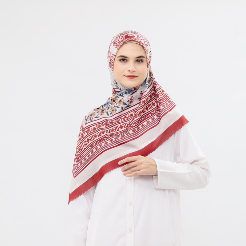 Jual SCARF KERUDUNG SEGIEMPAT JILBAB MOTIF VOAL ULTRAFINE LASERCUT - TR ...