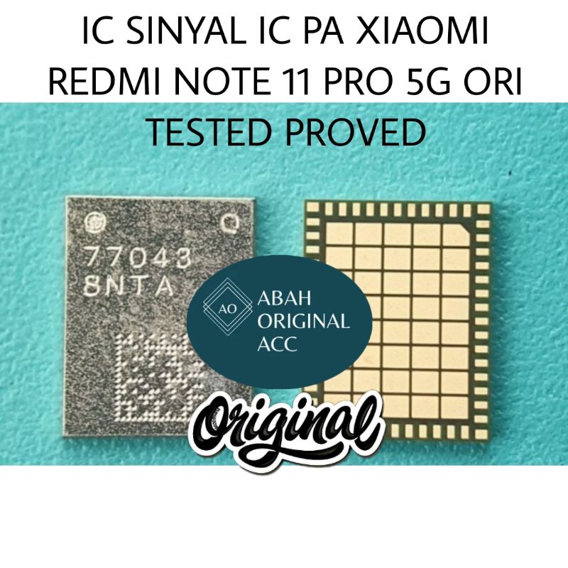 Jual IC PA IC SINYAL XIAOMI REDMI NOTE 11 PRO 5G ORI TESTED PROVED ...