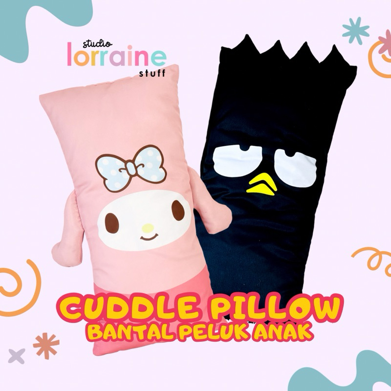Jual Cuddle Pillow Bantal Sanrio My Melody Badtzmaru Baabaa Pillow ...
