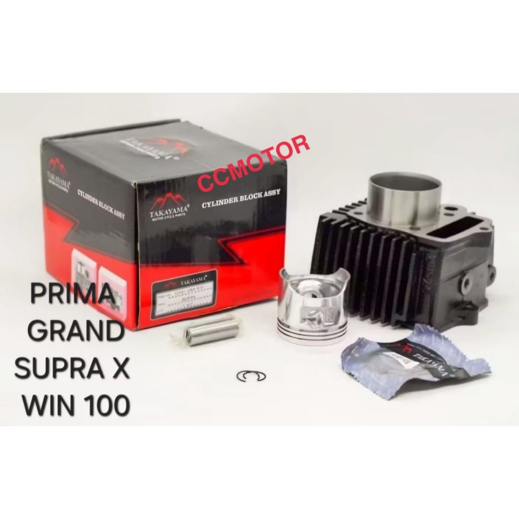 Jual CYLINDER BLOCK BLOK PRIMA GRAND SUPRA X WIN 110 TAKAYAMA | Shopee ...