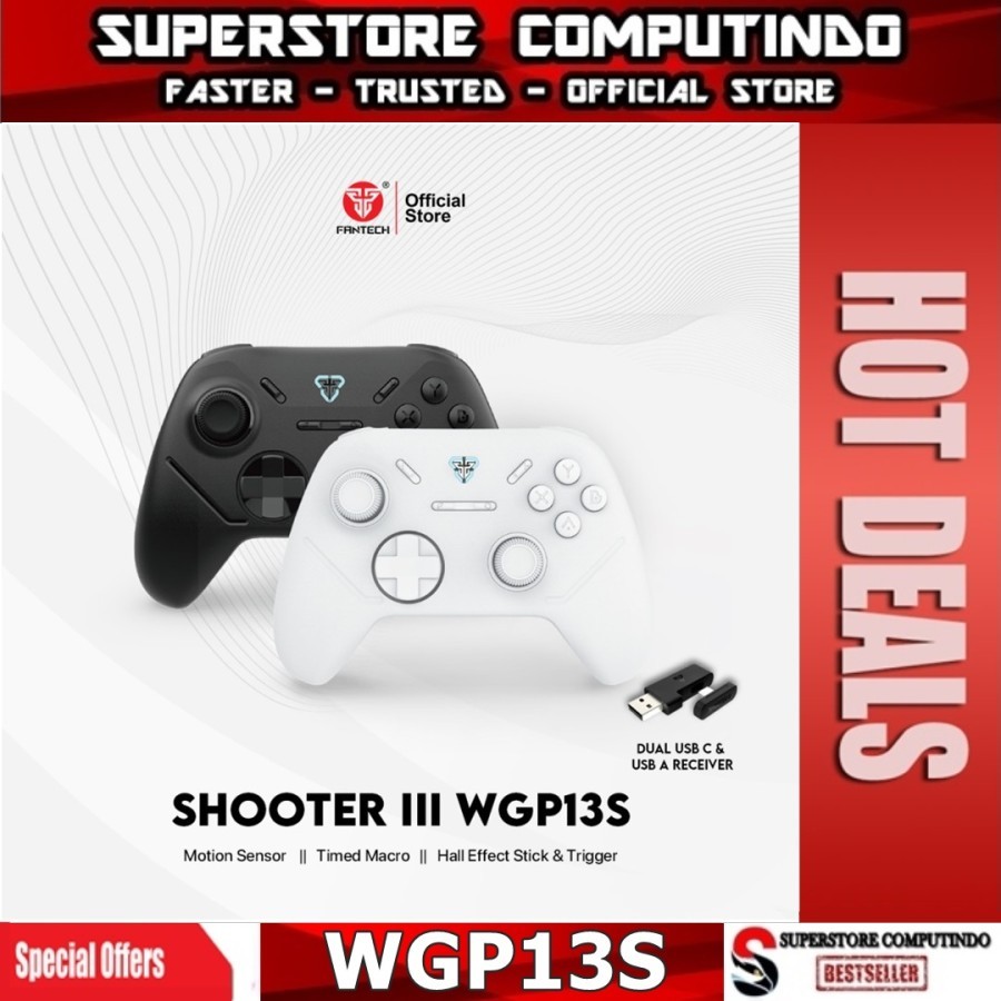 Jual Fantech WGP13s | WGP13 | Fantech Multi platform Gamepad Wireless ...