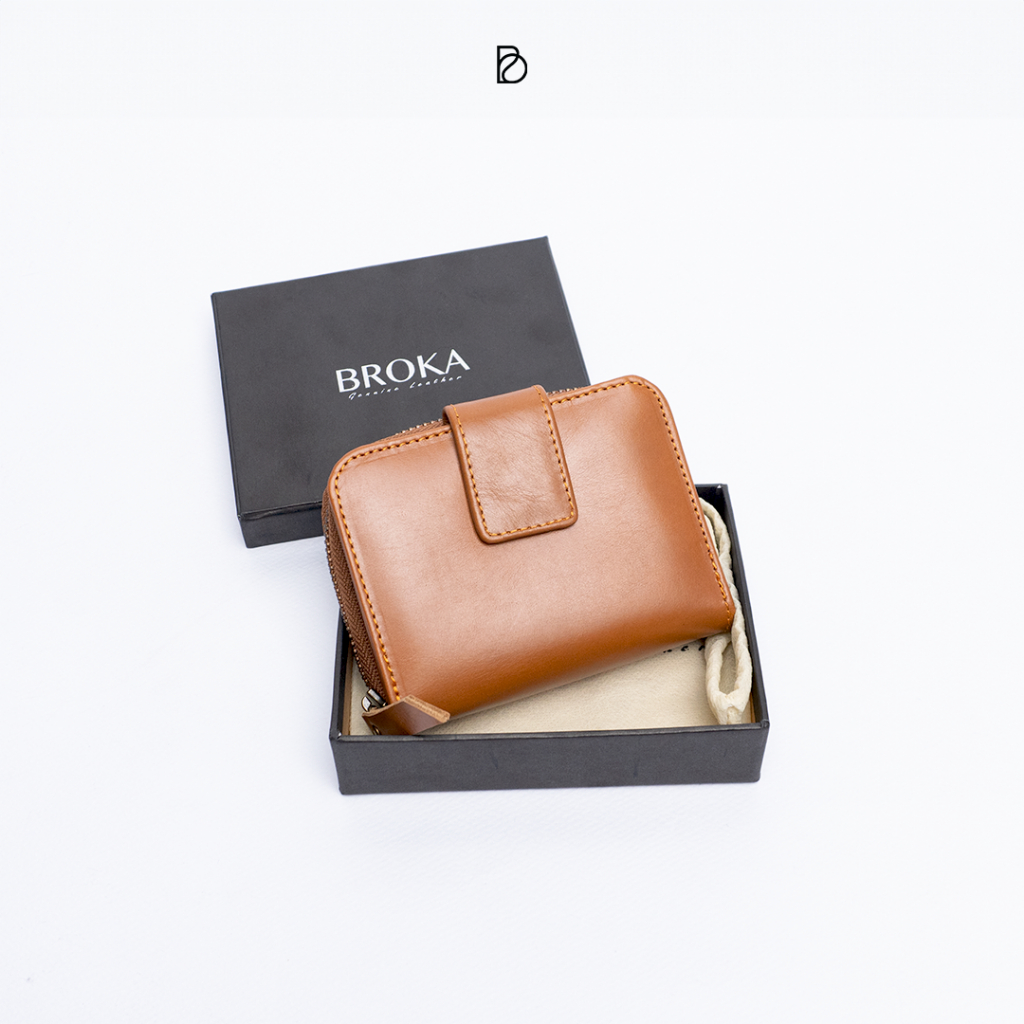 Jual Broka Leather Dompet Lipat Dompet Kartu Lipat Kulit Asli Premium ...
