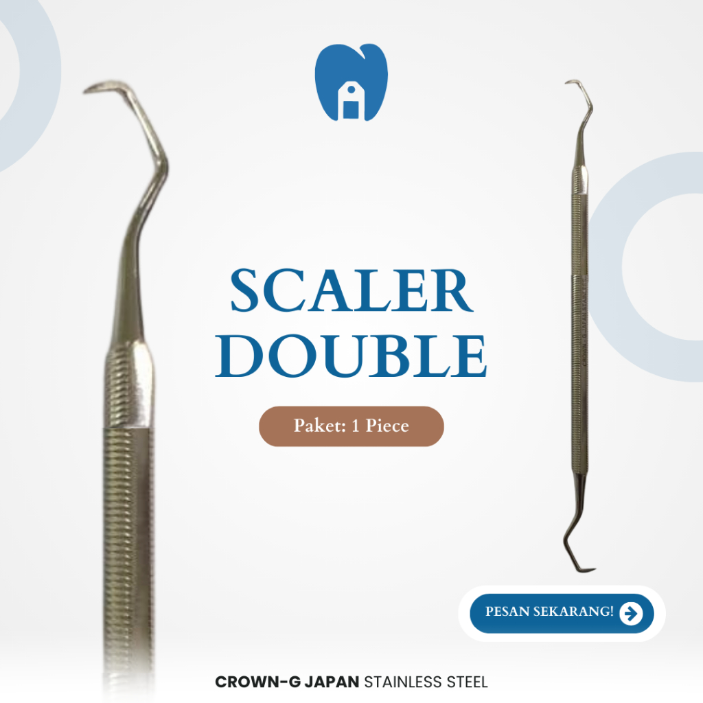 Jual Dental Scaler Double - Scaler Interdental - Scaler Hoe Kanan Kiri ...