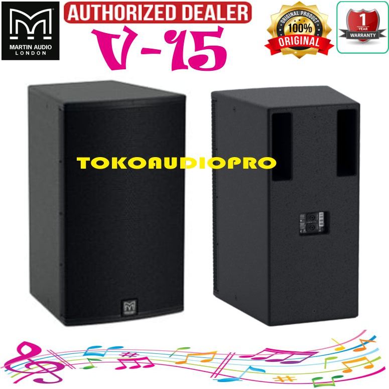 Jual Martin Audio V15 Compact 15" Two-Way Passive Speaker Pasif V-15 ...