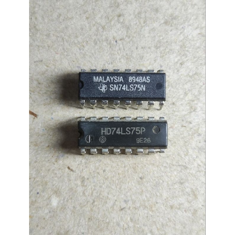 Jual IC SN 74LS75 = HD74LS75 | Shopee Indonesia