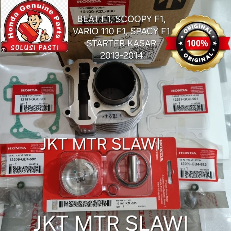 Jual 12100-KZL-930 Block set block, cylinder head, blok set, beat f1 ...