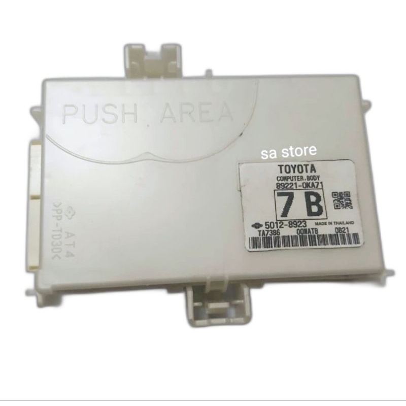 Jual BCM ECU computer body original Toyota Innova Reborn Fortuner VRZ ...