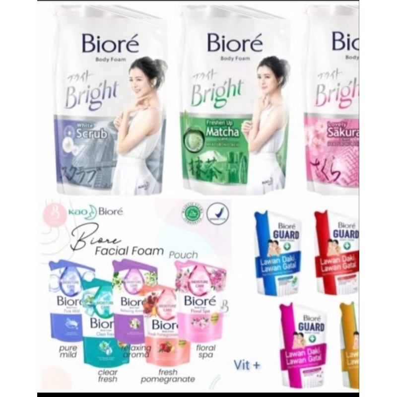 Jual Biore Sabun Mandi 400ml All Varian | Shopee Indonesia