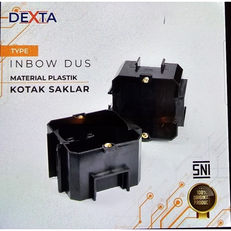 Jual DEXTA INBOWDOS KOTAK HITAM | Shopee Indonesia