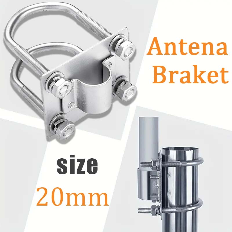 Jual 1 Set Bracket Tiang Antena 20mm Bracket Pipa Universal Bracket ...