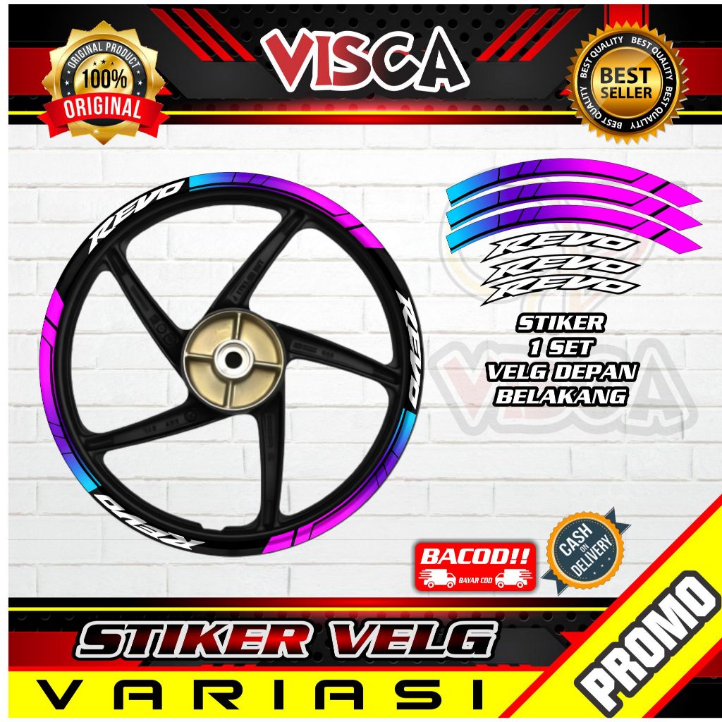 Jual Stiker Velg - Sticker Velk - Stiker Cutting Velg - Stiker Velk ...