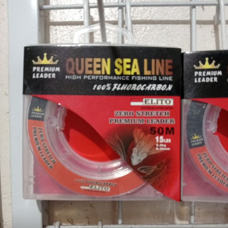 Jual senar leader Queen Sea Line 100% flourocarbon | Shopee Indonesia