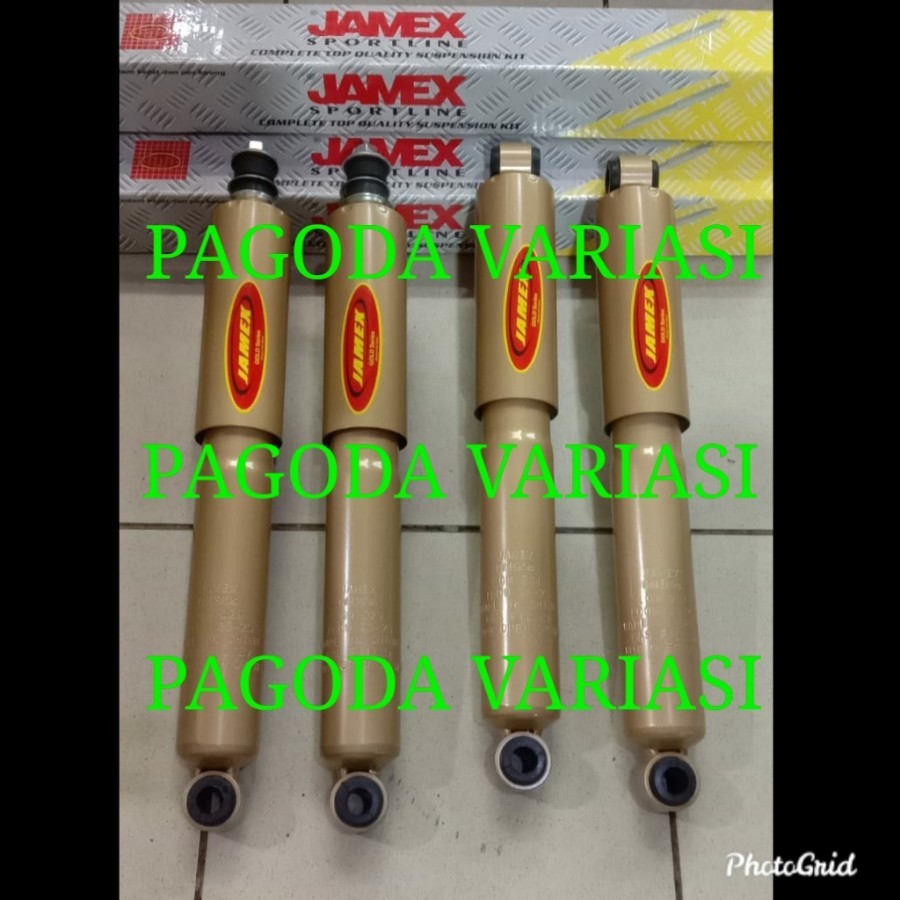 Jual PAKET SHOCK BREAKER JAMEX GOLD PREMIUM JIMNY DEPAN-BELAKANG 4PCS STANDART ORIGINAL STD ...