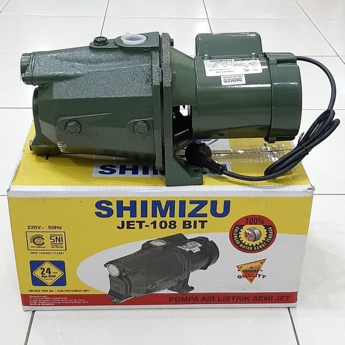 Jual SHIMIZU JET 108BIT / Pompa Air SEMI JET SHIMIZU JET 108BIT | Shopee Indonesia