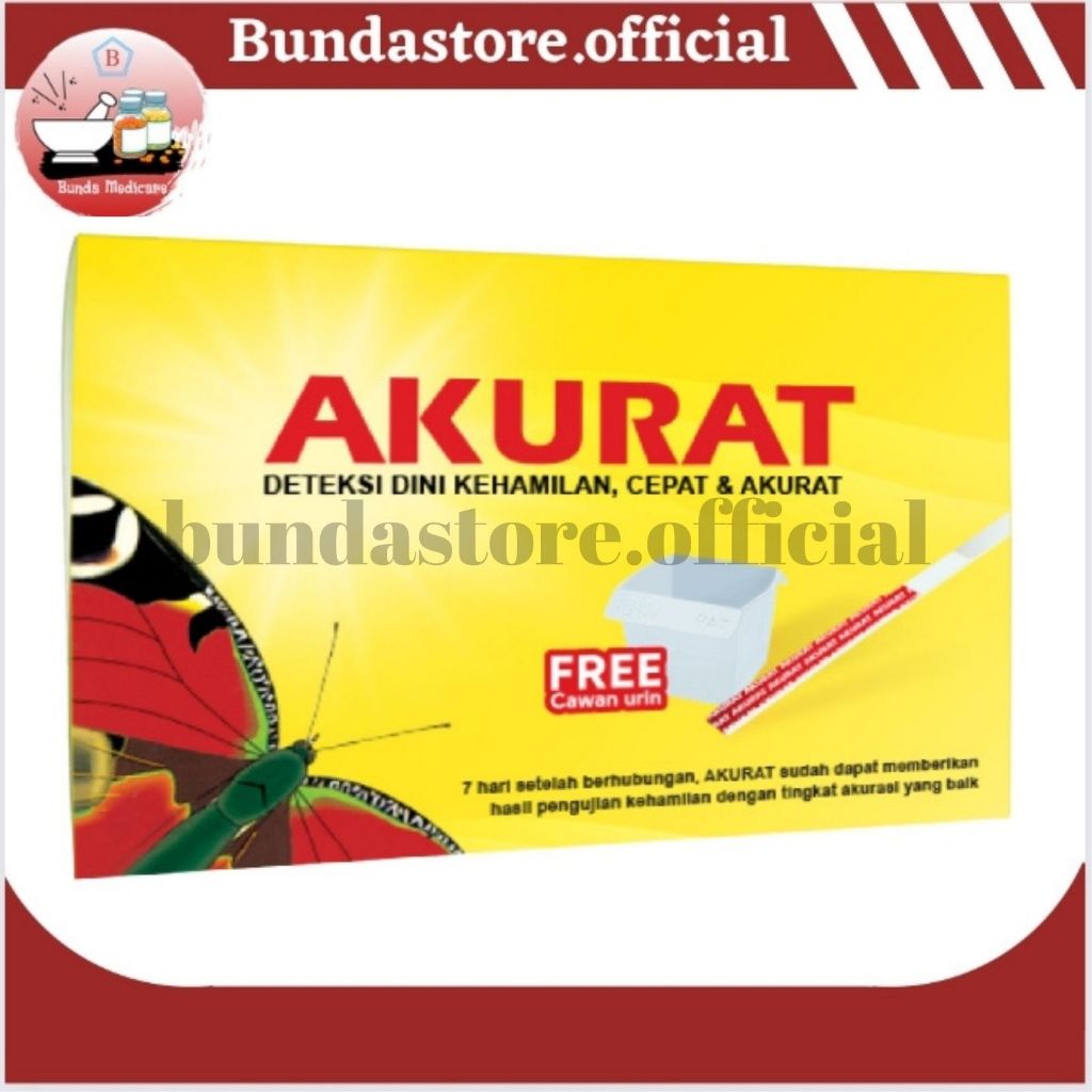 Jual Testpack AKURAT strip - Alat test kehamilan Akurat | Shopee Indonesia
