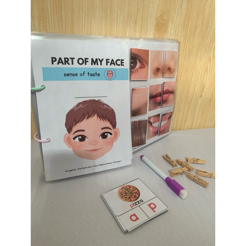 Jual English Interactive Book / Busy Book / Quiet Book / Learning Kit ...