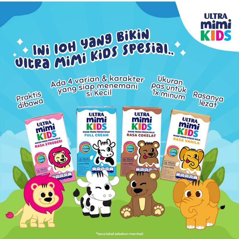 Jual Ultra Mimi Kids 125ml/Ultra Mimi Coklat 125 ml/Ultra Mimi ...