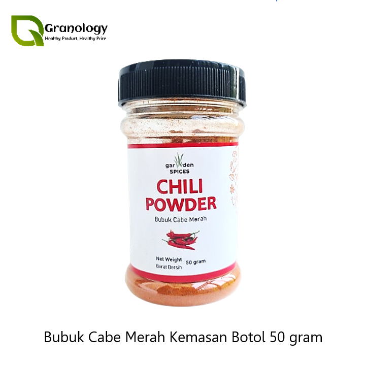 Jual Garden Spices Bumbu Kemasan Botol - Cabe Bubuk (50 gram) | Shopee ...