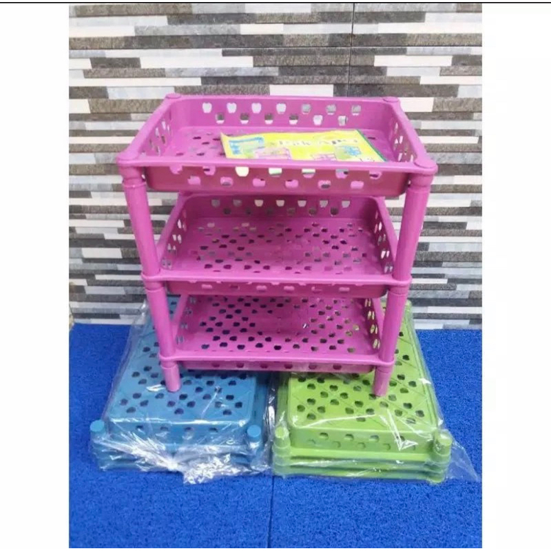 Jual RAK SUSUN MEDIUM BIANCA RAK 3 SUSUN TEBAL KOKOH | Shopee Indonesia