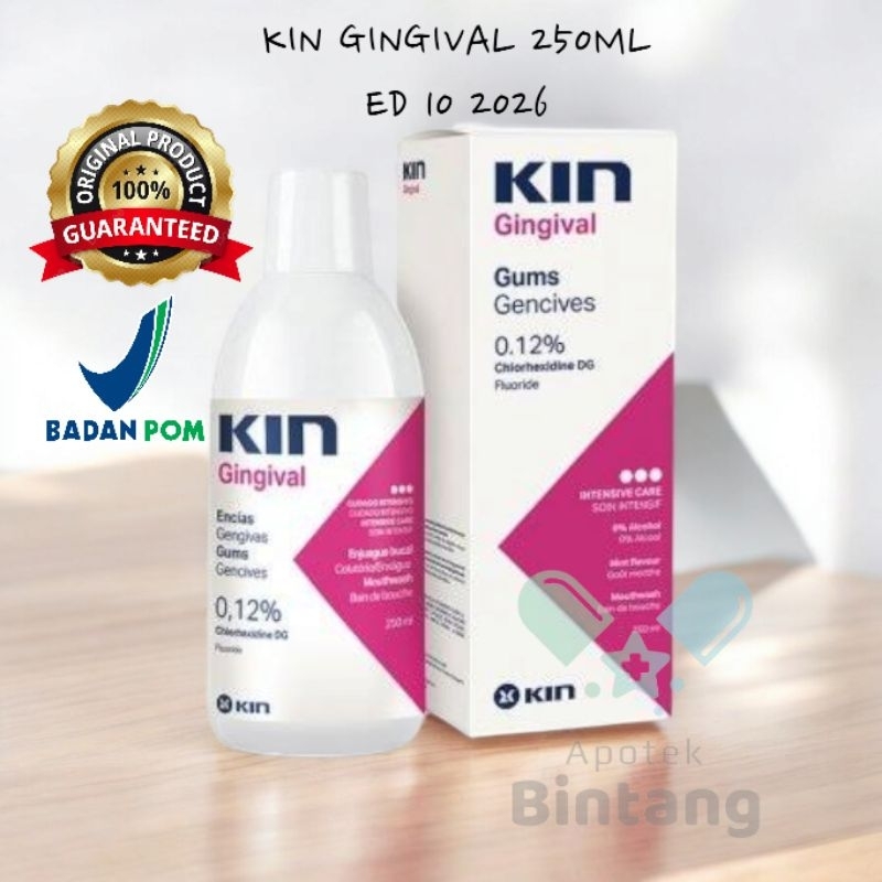 Jual kin gingival Mouthwash 250ML | Shopee Indonesia