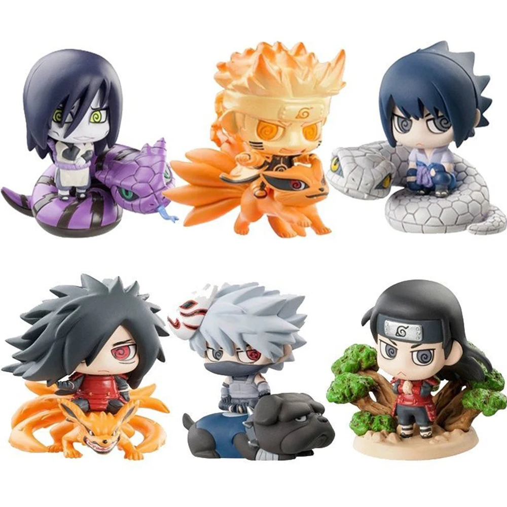 Jual action figure naruto chibi orochimaru set isi 6 | Shopee Indonesia