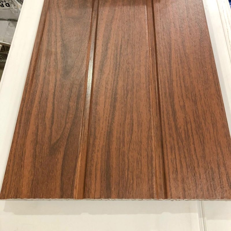 Jual Plafon PVC Serat Kayu Cokelat Tua NF30608 | Shopee Indonesia