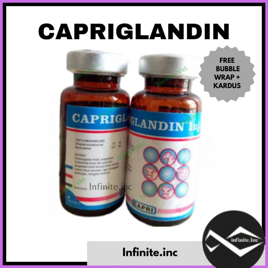 Jual CAPRIGLANDIN INJ 10 ml (PGF) - Hormon Sinkronisasi Estrus Sapi ...