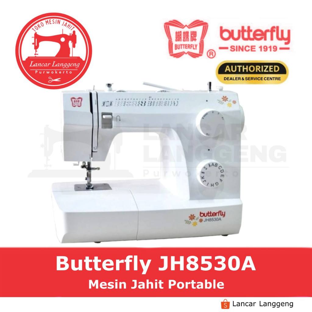 Jual Mesin Jahit Butterfly JH8530A Portable | Shopee Indonesia