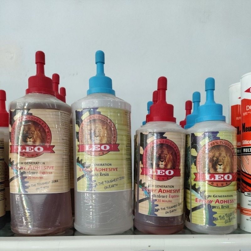Jual Leo Epoxy Resin 1 kg - 2 kg set // Lem Epoxy Resin Leo | Shopee ...