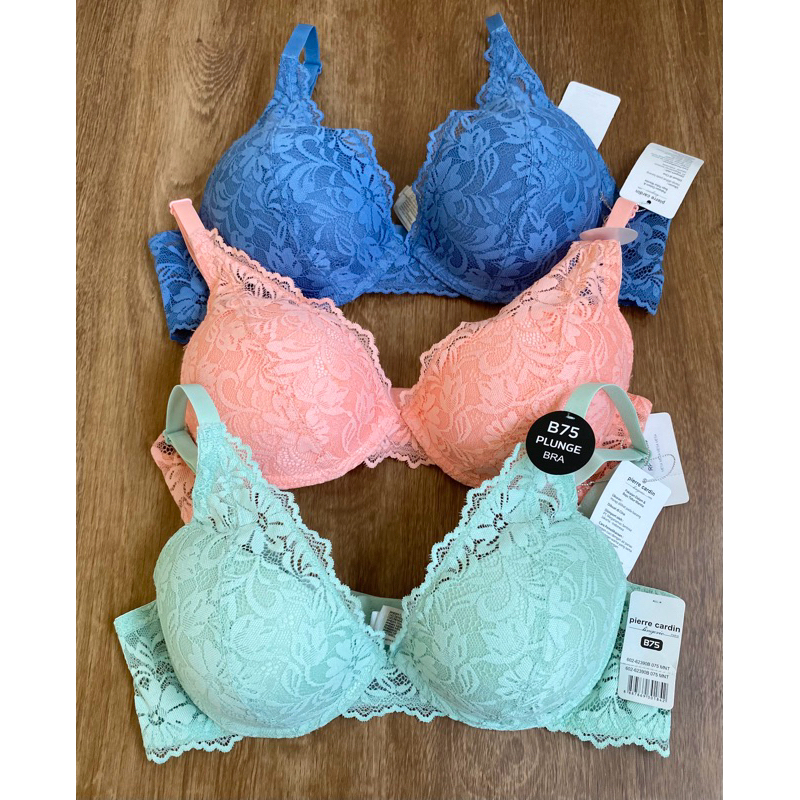 Jual PIERRE CARDIN BRA BERKAWAT BUSA TIPIS SIZE 34B B75 36B B80 | Shopee Indonesia