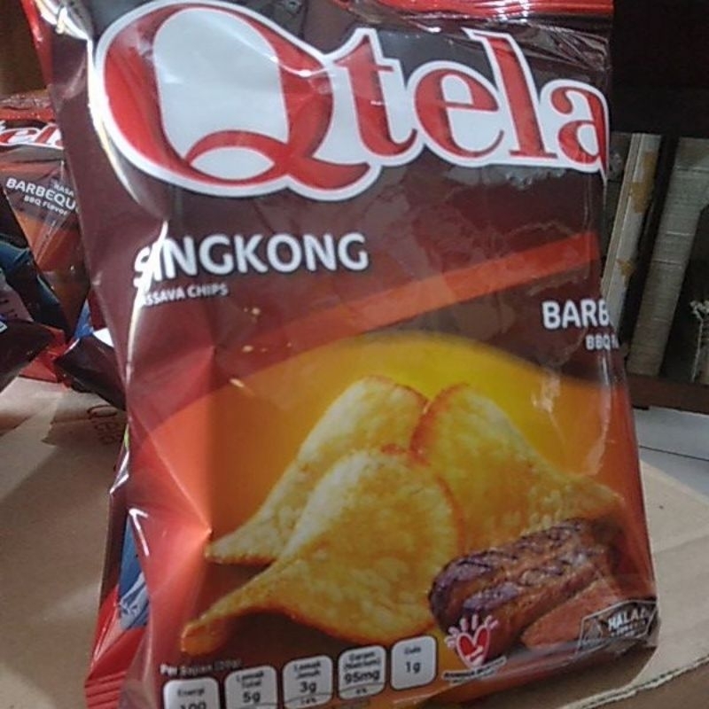 Jual Ciki Qtela singkong cassava chips 1 renceng isi 10 pcs. | Shopee ...