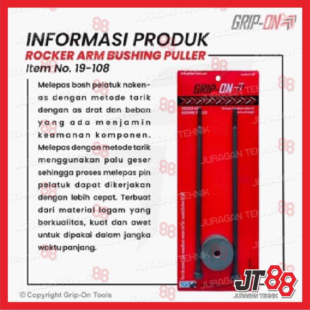 Jual Grip on 19-108 Rocker Arm Blushing Puller Alat cabut Pin Klep ...