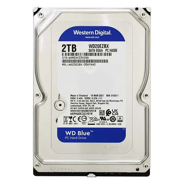 Jual HDD WD Blue 2TB Harddisk Internal WDC 2 TB HDD PC Resmi | Shopee Indonesia