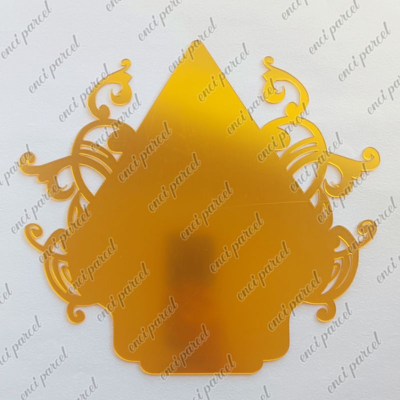 Jual gunungan Model i pinggir ulir ornamen lengkung motif sulur gunung ...