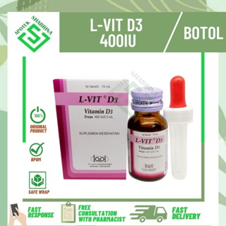 Jual L VIT D3 400IU / L-VIT / VITAMIN | Shopee Indonesia