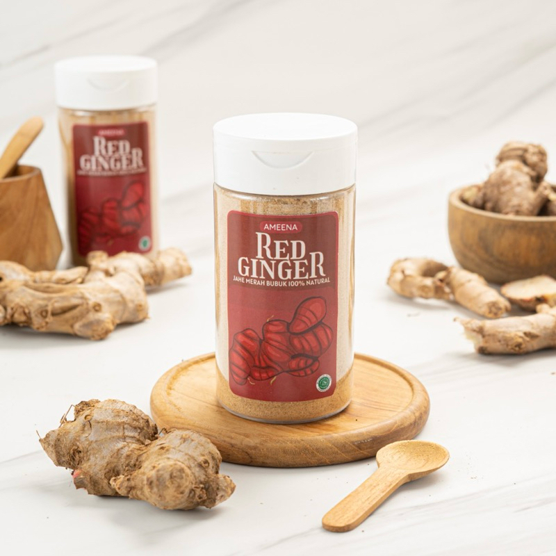 Jual [ MINI ] Ginger Powder Bubuk Jahe Merah 60GR | Ameena Premium ...