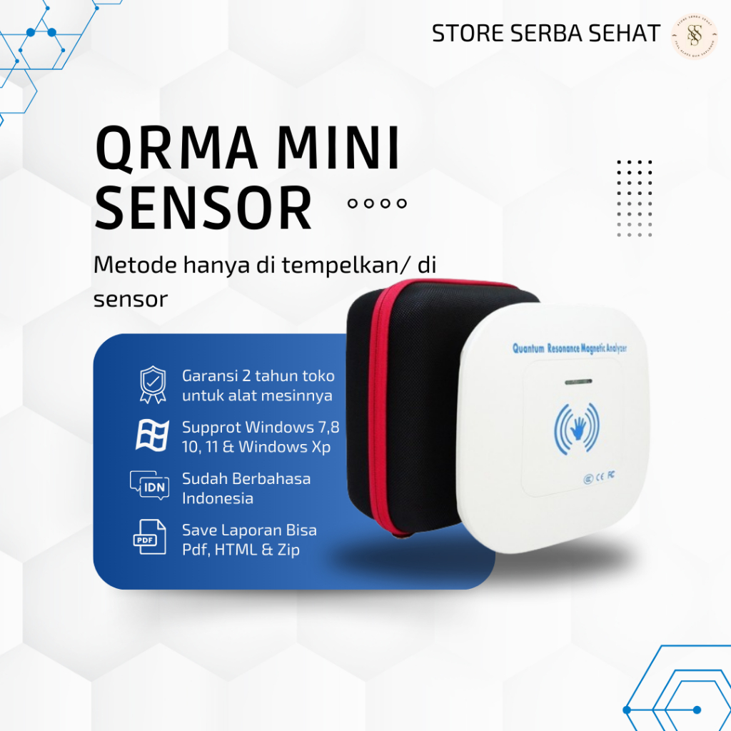Jual QRMA/ KUATUM RESONANSI MINI versi SENSOR TERBARU BERGARANSI 2 ...
