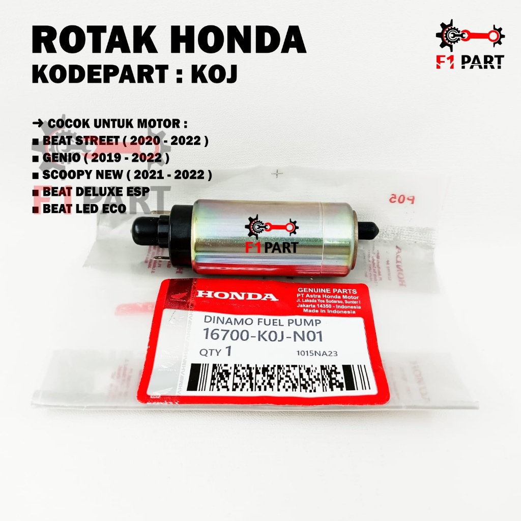 Jual Rotak KOJ Honda Genio Beat Street Beat Deluxe Esp Beat Led Eco ...