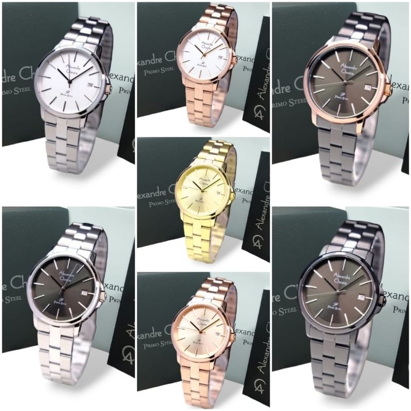 Jual Jam Tangan Wanita Alexandre Christie Primo 1032 AC 1032 AC1032 ...