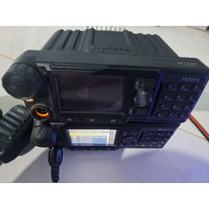 Jual RADIO RIG HYTERA MT 680 PLUS NORMAL MULUS PLASTIK LCD MASIH NEMPEL | Shopee Indonesia