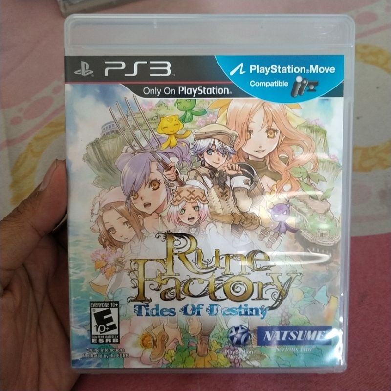 Jual kaset bd PS3 PS 3 rune factory tides of destiny | Shopee Indonesia
