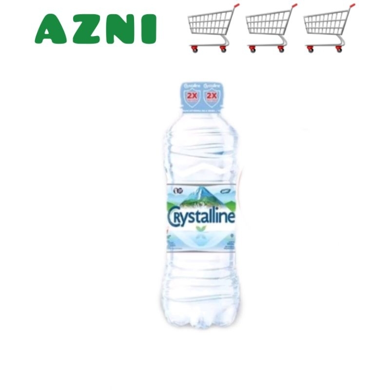 Jual Crystalin Air Mineral Botol Mini 330 ml | Shopee Indonesia