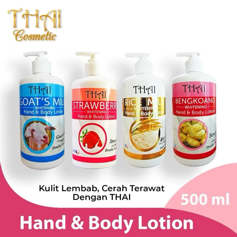 Jual THAI HAND BODY LOTION 500ml BOTOL | Shopee Indonesia